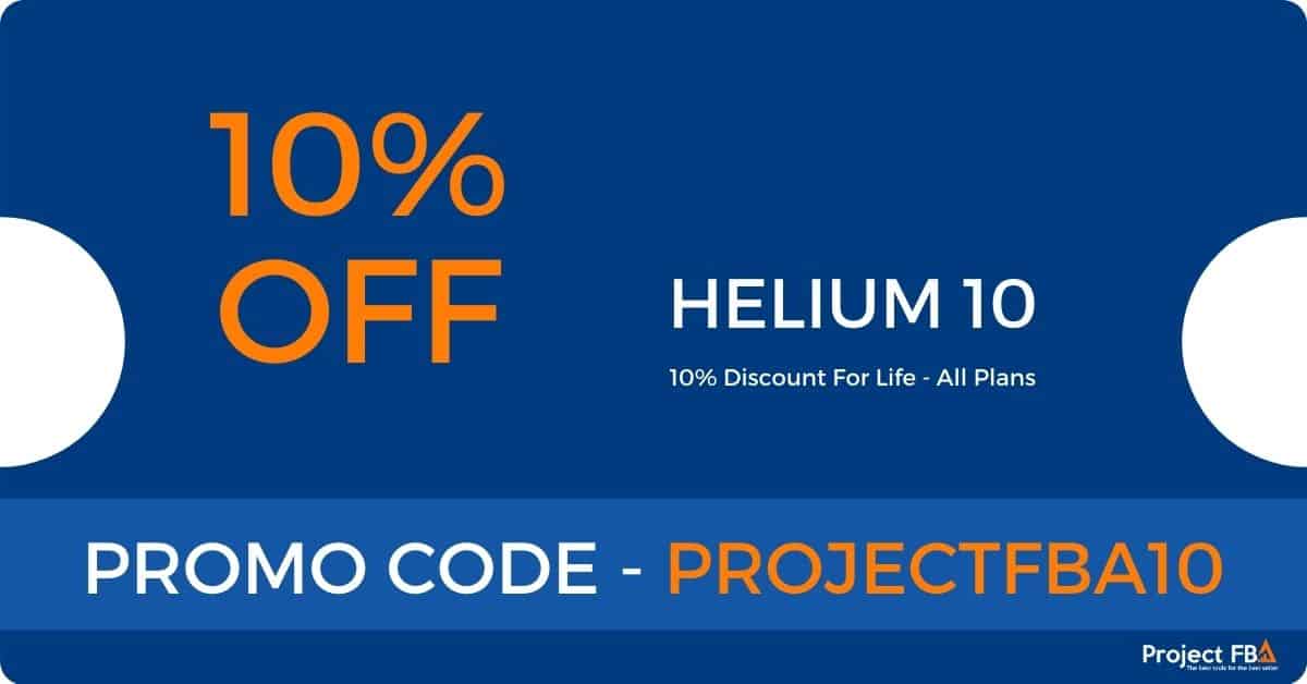 Helium 10 Discount & Coupon Code March 2023 (20% Off for 6 Months)